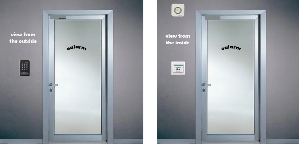 door access control system with check repair and install